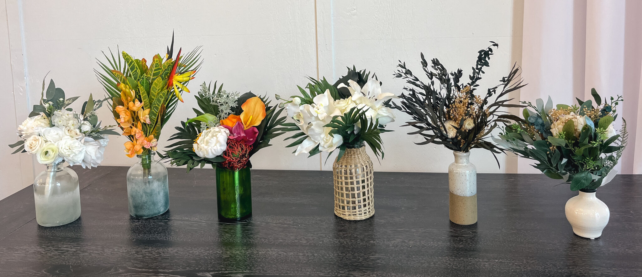 Tropical Grove Venue Decor Options - Ever After Farms