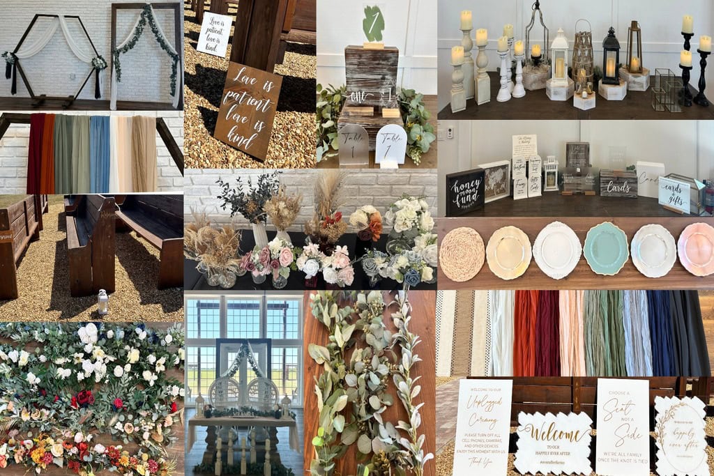 Stockyard Decor Options - Ever After Farms