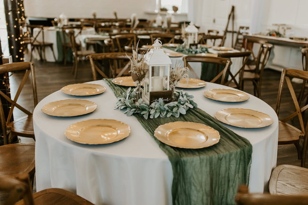 Rustic round table wedding decor 60 photos - Vianawedding.com
